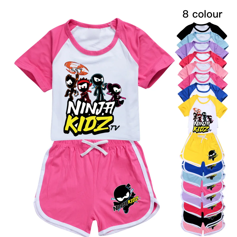 Ninja-Kidz-Kids-Clothes-Cotton-Sport-Tracksuits-T-shirts-Sweatshirt ...