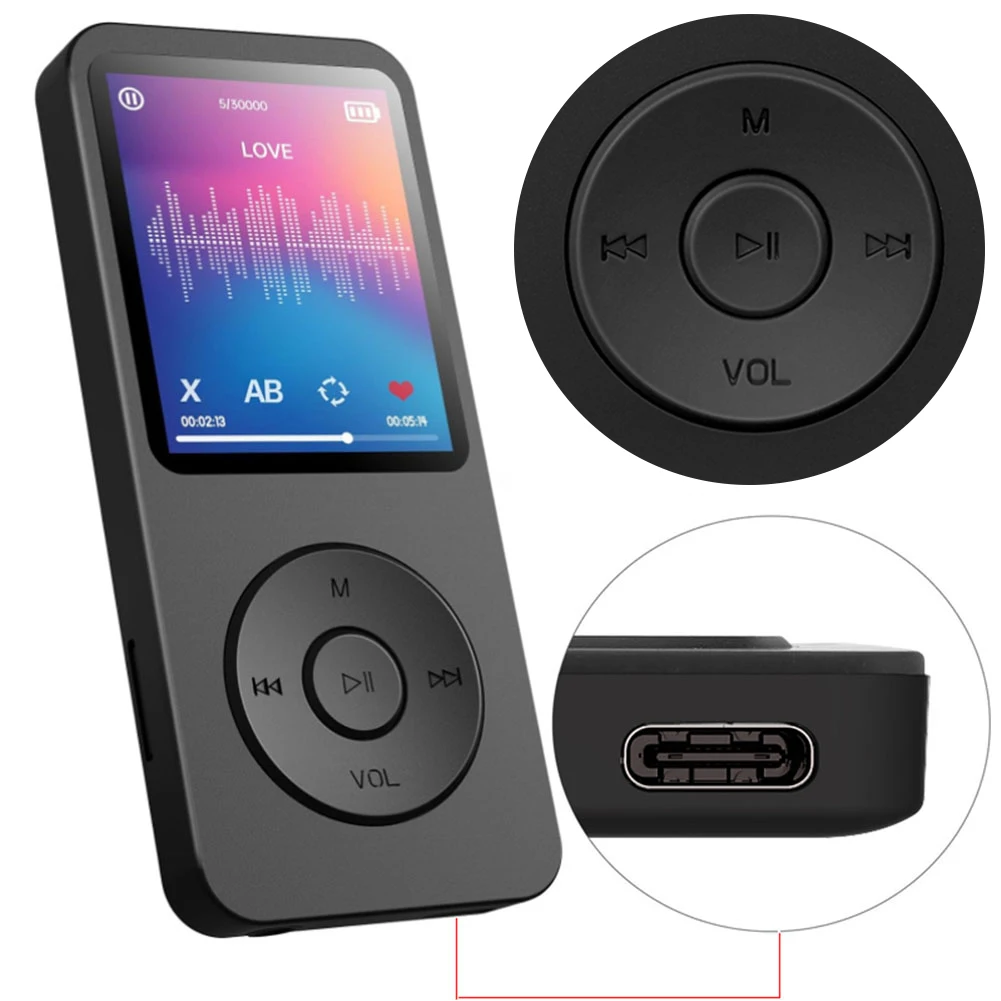 Reproductor-de-m-sica-Mp3-Port-til-con-Bluetooth-5-4-dispositivo-HiFi ...