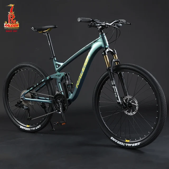 27.5 inch Soft Tail Mountain Bike Double Damping 30/33 Speed Downhill DH Bicycle Hydraulic Disc ...