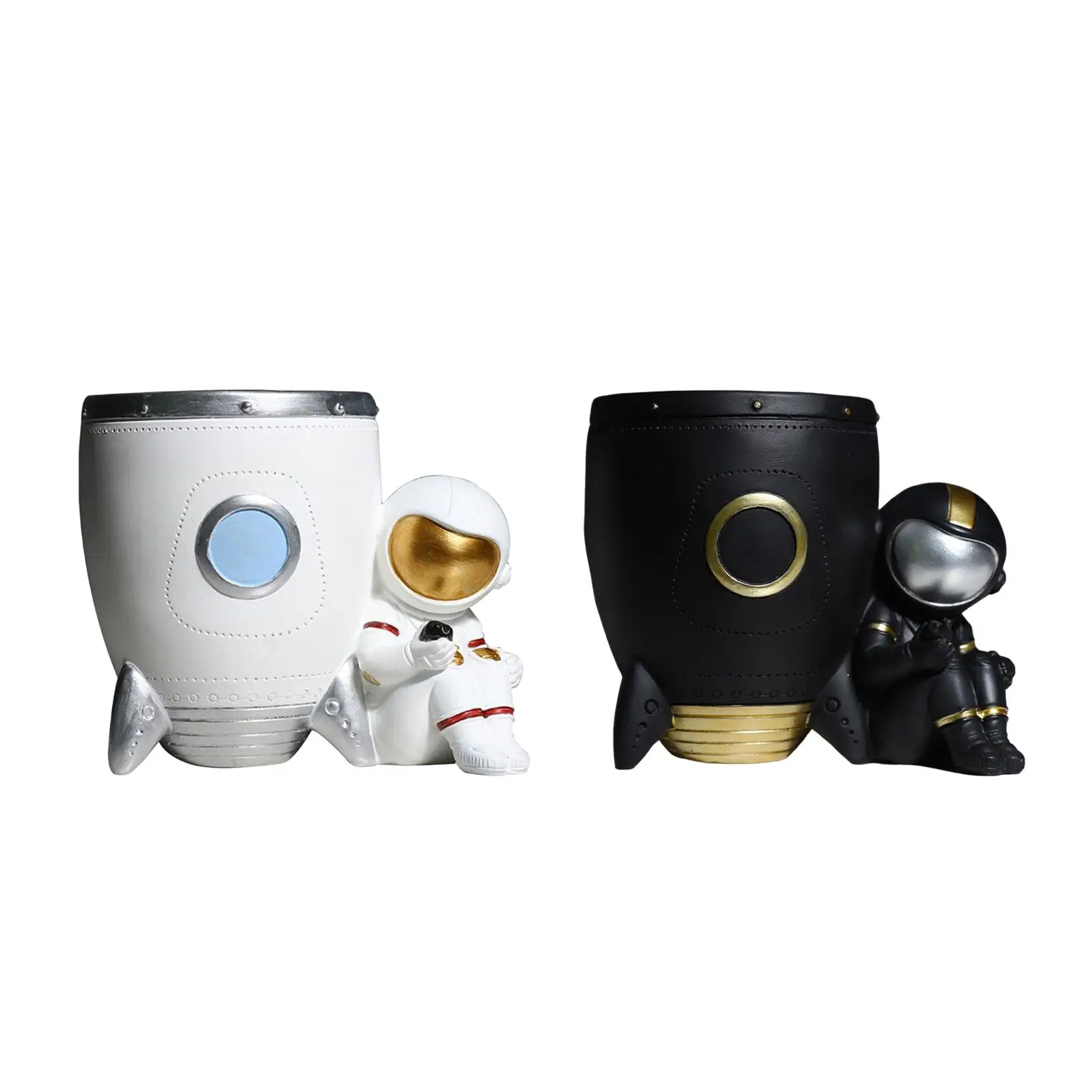 Astronaut-Pen-Pencil-Holder-Cartoon-Astronaut-Ornaments-Spaceman-Figure ...