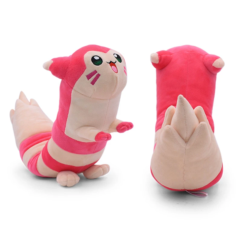 45cm Pokemon Furret Cute Animal Cartoon Doll Kids Birthday Gifts Plush ...