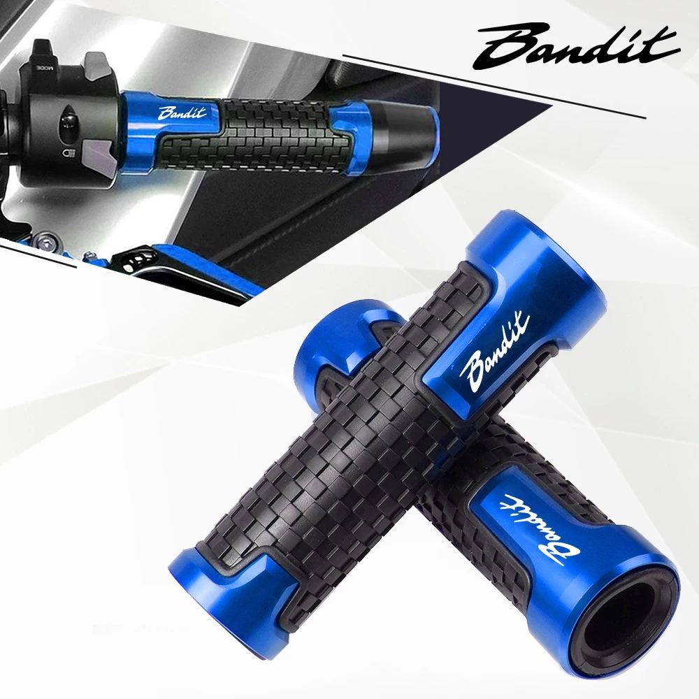 22mm-Handlebar-grips-For-Suzuki-Bandit-150-400-1200-1250-1250S-600-650S ...