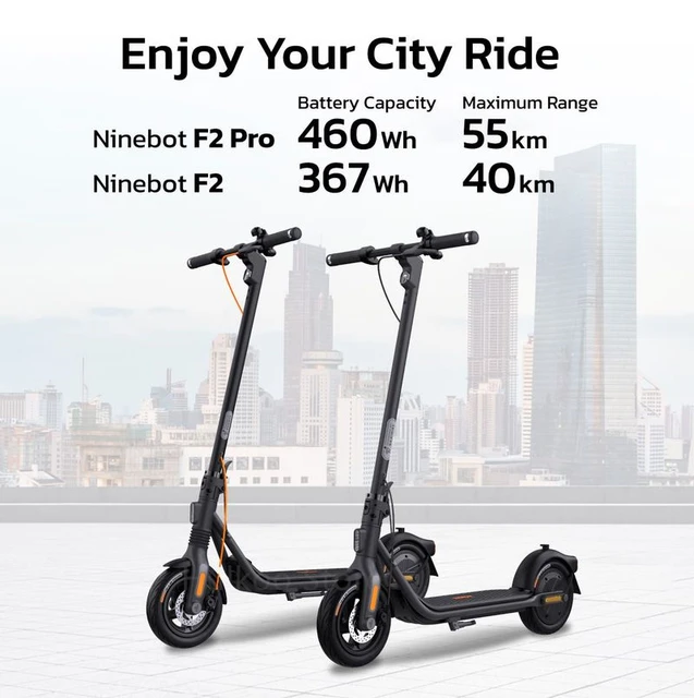 EU STOCK Original Ninebot By Segway F2 F2 Pro Electric, 53% OFF