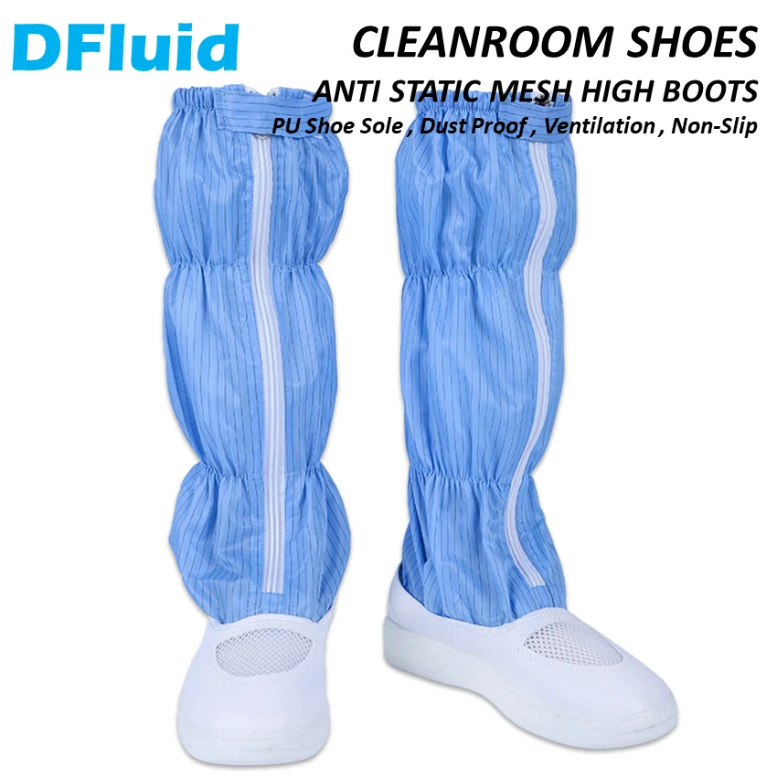 Cleanroom Booties With Hard Soles