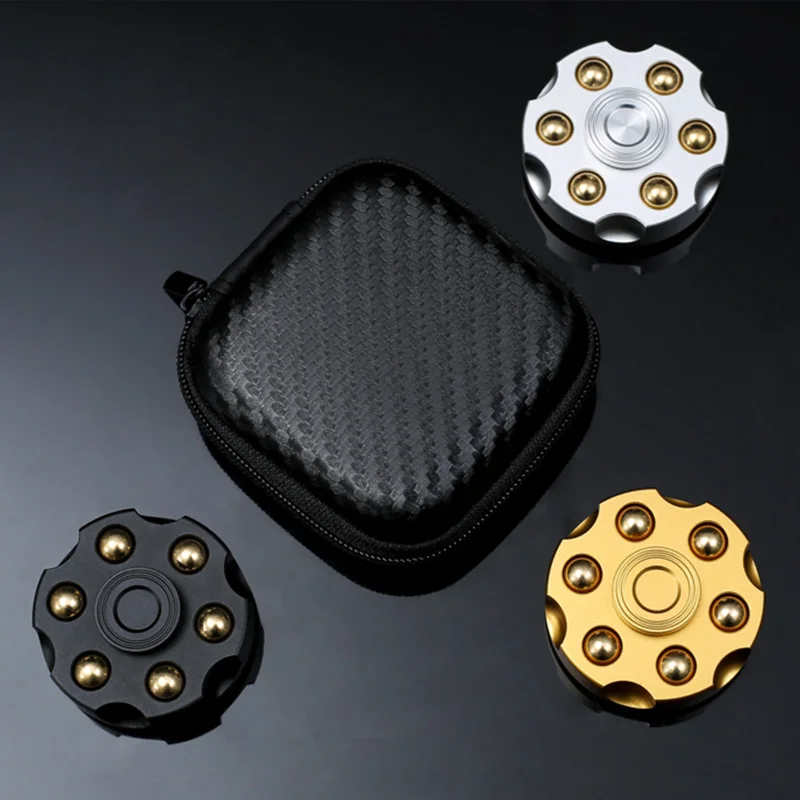 Cool-Alloy-Fidget-Spinner-Toys-Small-Sensory-Gadget-Finger-Hand-Spinner ...