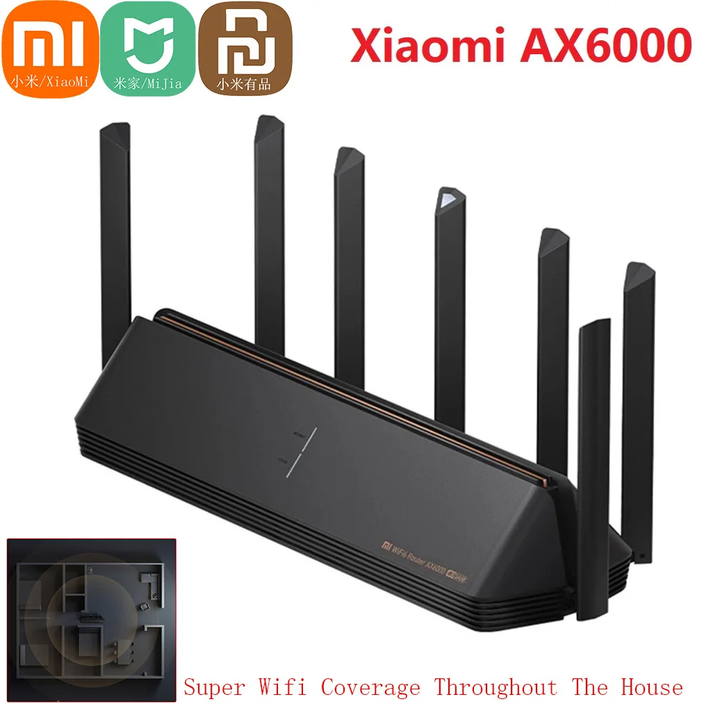 Router Xiaomi Router AloT Wifi6 AX6000 za $88.68 / ~351zł - LowcyChin.pl