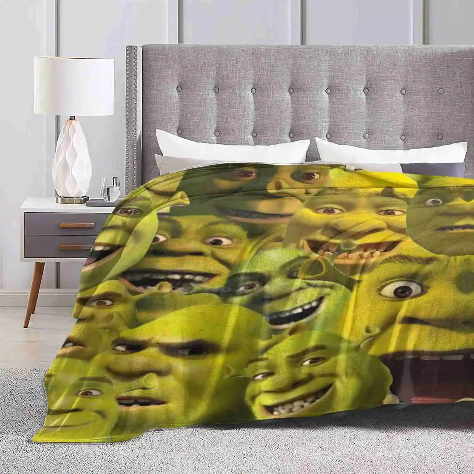 Shrek-Collection-Four-Seasons-Comfortable-Warm-Soft-Throw-Blanket-Shrek ...