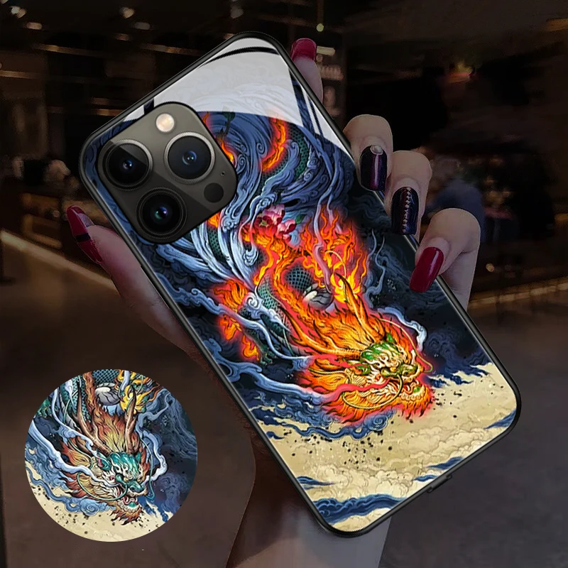 Totem Cultural Elements Luminous Phone Case Smart Voice Controlled ...