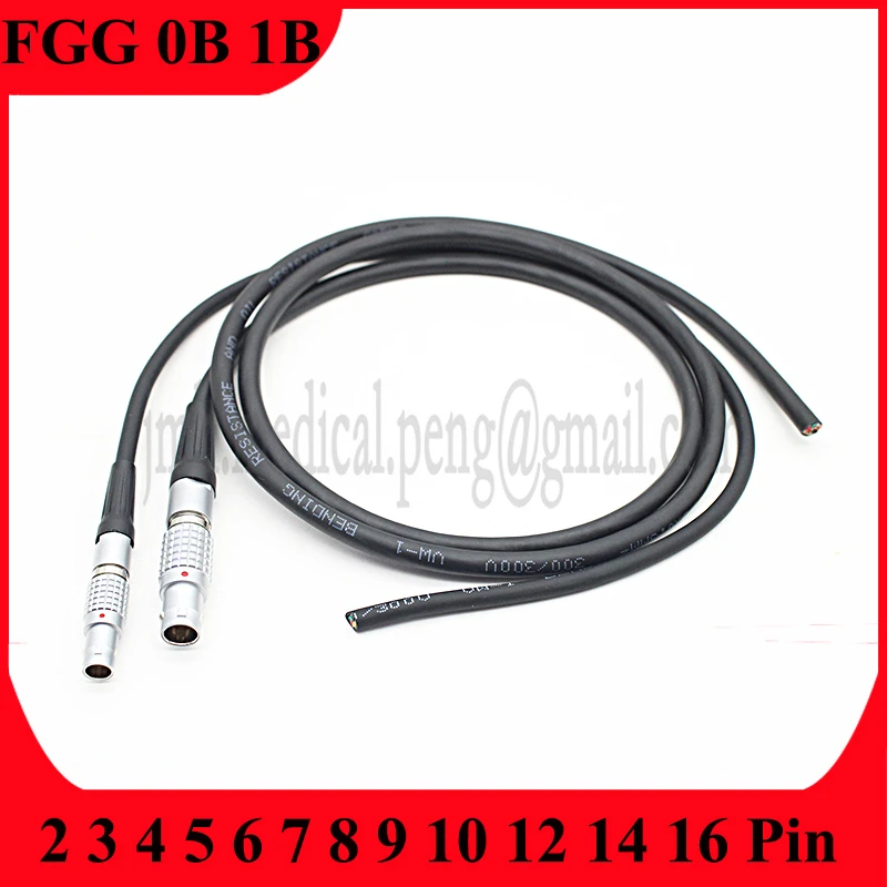 FGG 0B 1B 2 3 4 5 6 7 8 9 10 12 14 16 Pin Male Plug Connector Welding ...