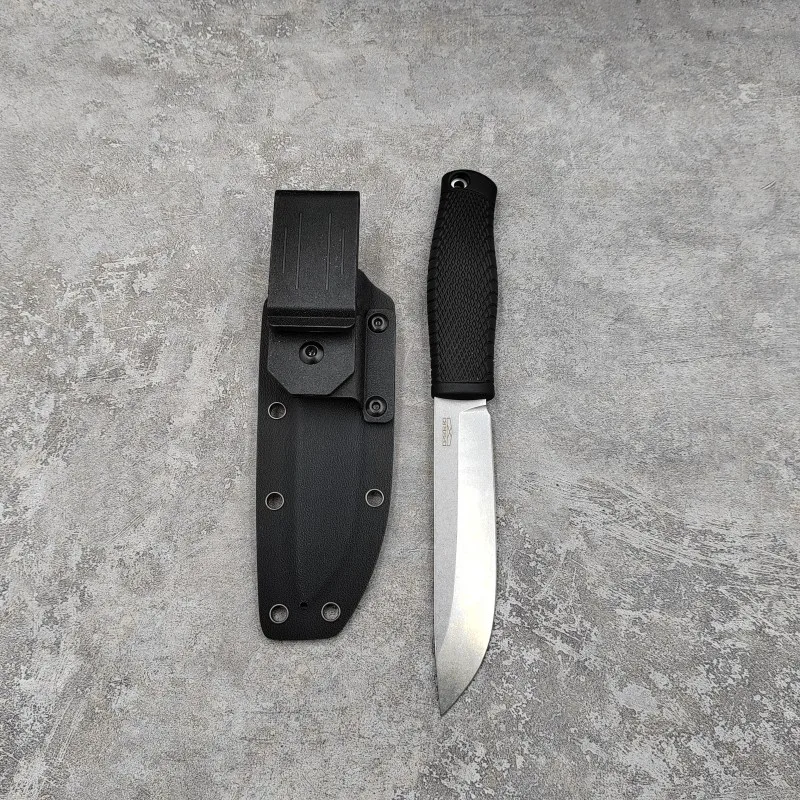 PSRK-14C28N-Steel-Straight-Knives-With-KYDEX-Sheath-Camping-Survival ...