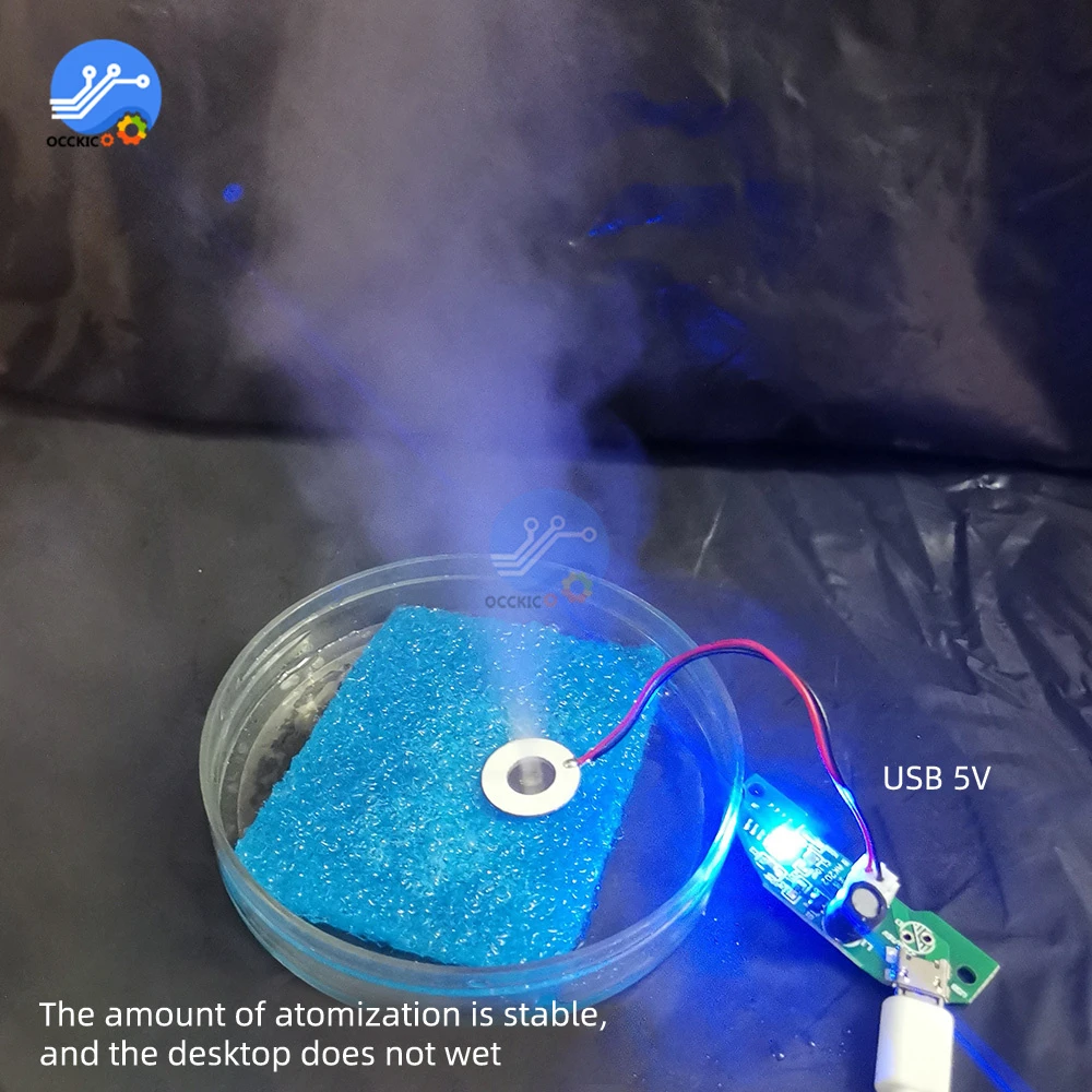 Rubber Mist Maker Atomizer Transducer Atomizer - 16mm 20mm 1.5-3w Film ...