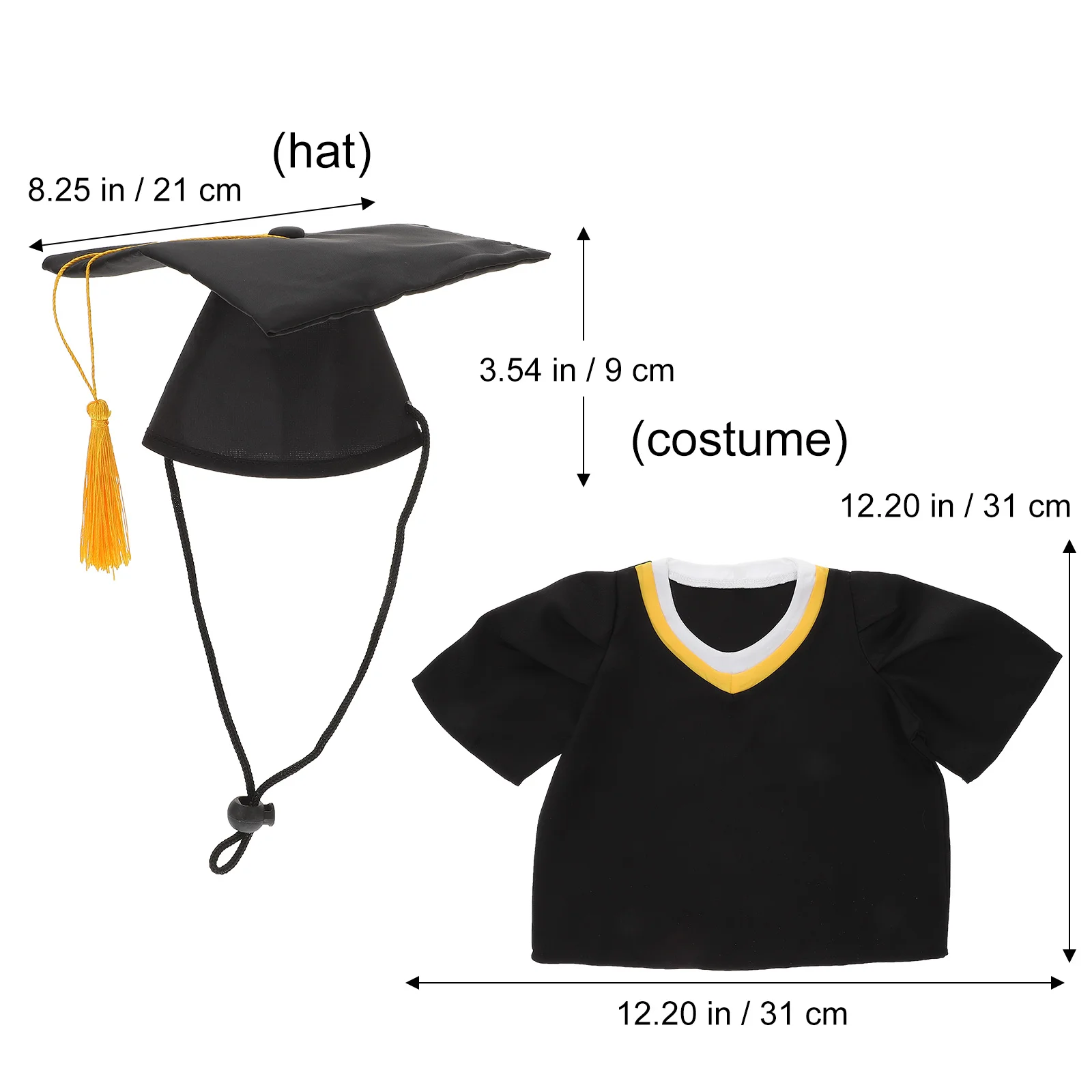 Small Cap And Gown Clip Art