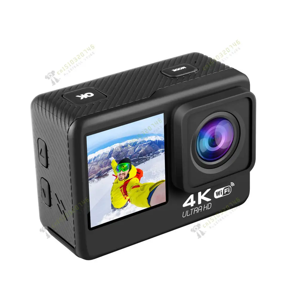 USA-top-seller-camara-go-pro-9-OEM-Touch-dual-screen-real-4k-60fps-EIS ...