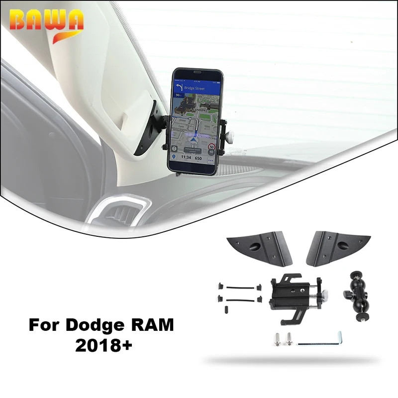 BAWA-A-Pillar-Grab-Handle-Mobile-Phone-Holder-Mount-Stand-for-Dodge-RAM ...