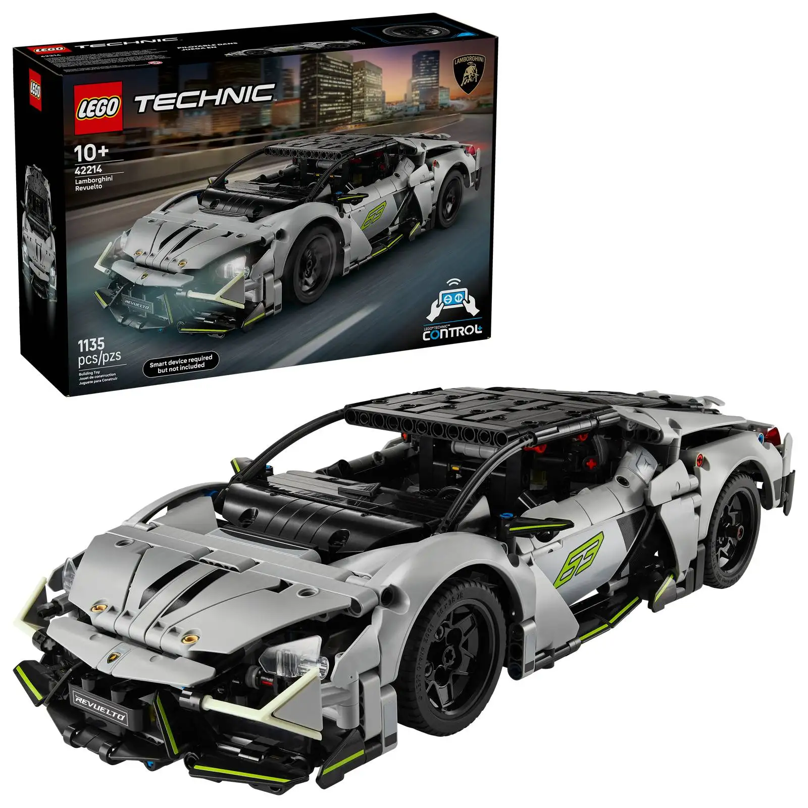 LEGO ® Técnico STEM Lamborghini Revuelto Super Sports Car Building Toy ...