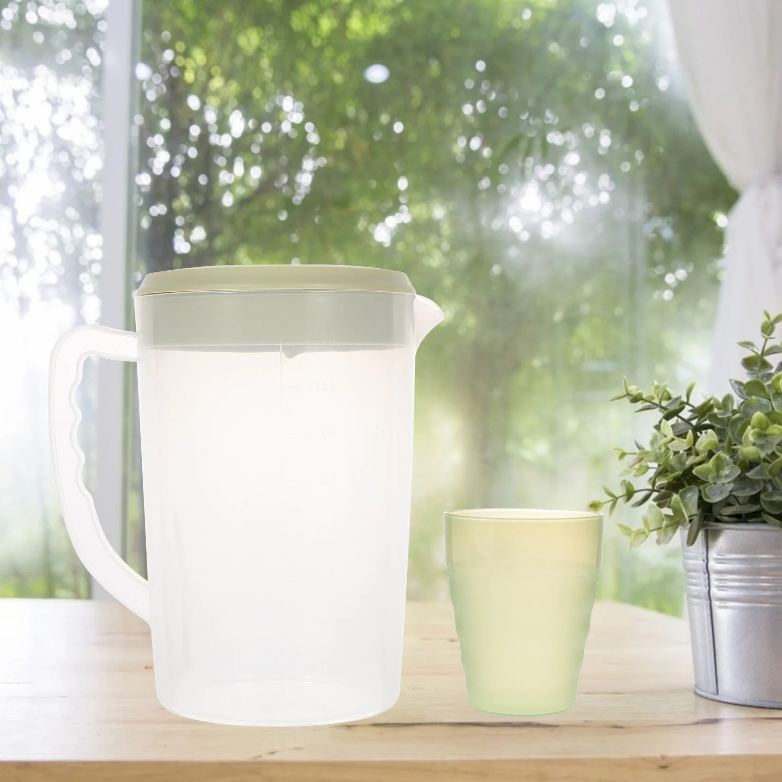 Plastic Pitcher Of Water