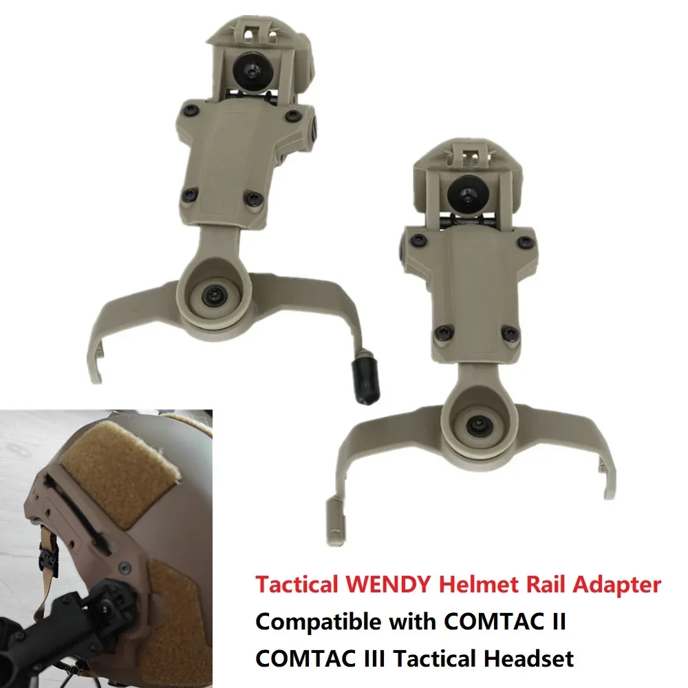 Tactical-WENDY-Helmet-Rail-Adapter-for-Tactical-Headset-COMTAC-II ...