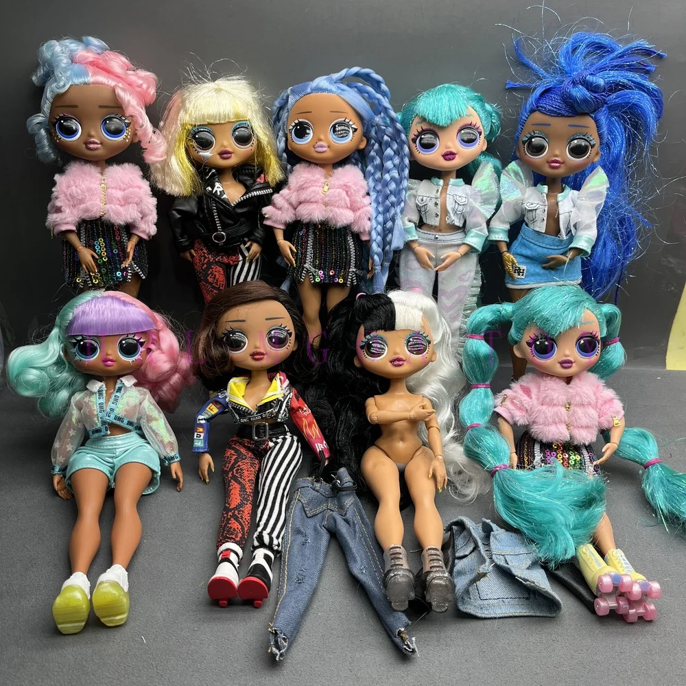 Original 24cm OMG Big Sister Doll, fashionable dressing with various ...