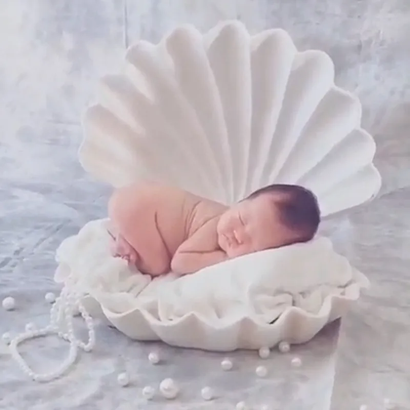 Newborn-Photography-Prop-Photography-Baby-Props-Iron-Shell-Photo-Props ...