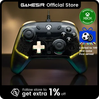 GameSir-Kaleid Flux Xbox Controller, Hall Efeito Gamepad, Xbox Series X ...
