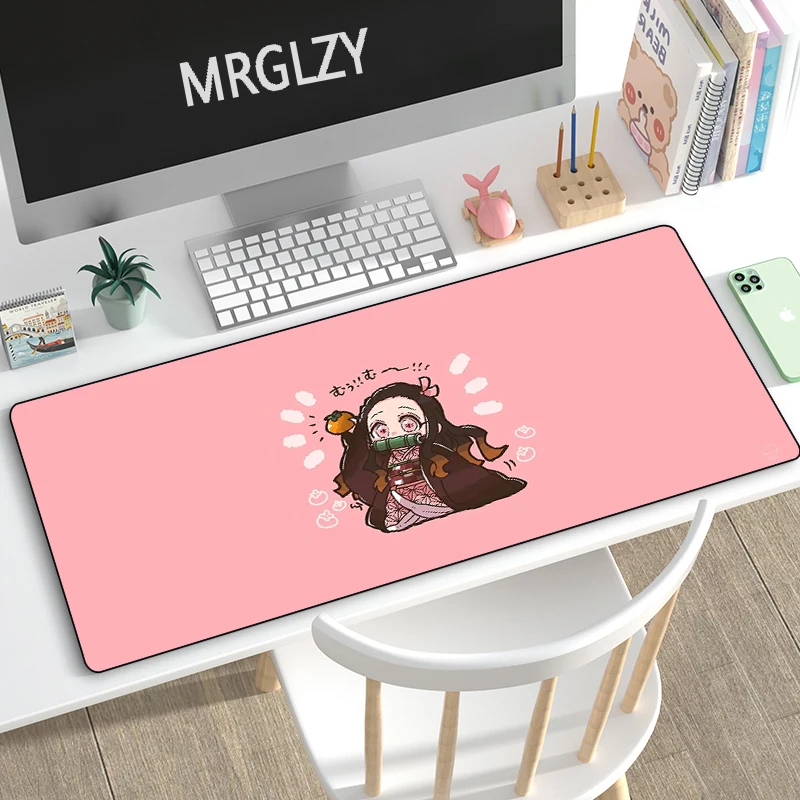 Demon-Slayer-Kimetsu-No-Yaiba-Mouse-Pad-Carpets-Anime-Cute-Girl-Nezuko ...