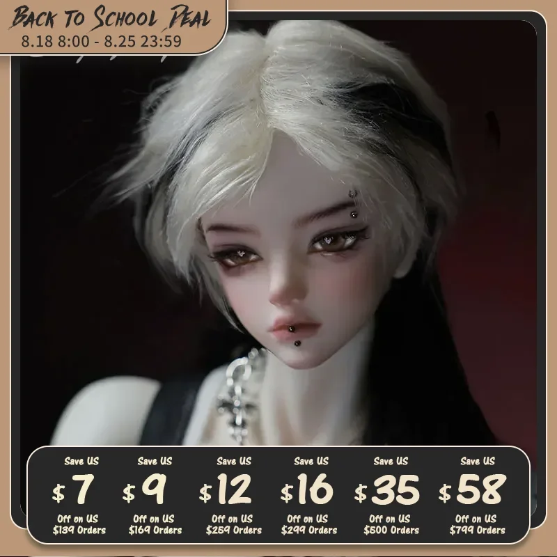 Suxi-Bjd-Pop-1-4-Fullset-Bubo-Punk-Rock-Stijl-Meisjes-Speelgoed-Hars ...