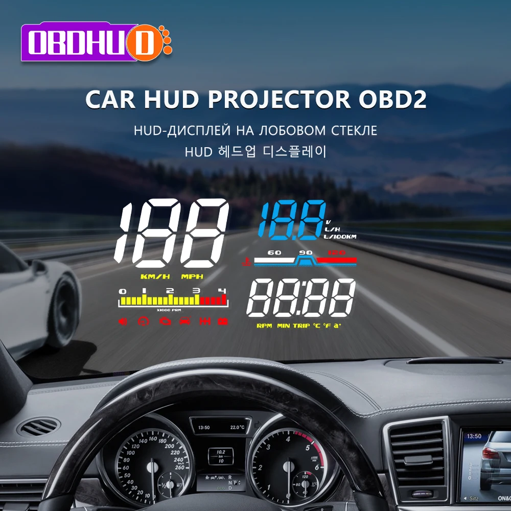 OBDHUD-D5000-OBD2-EOBD-HUD-Car-Head-Up-Display-Digital-Speedometer ...