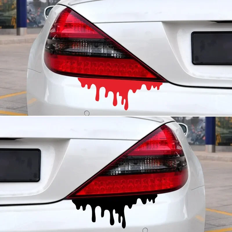 Red-Blood-Bleeding-Car-Sticker-Car-Decals-Rear-Front-Headlight-Sticker ...