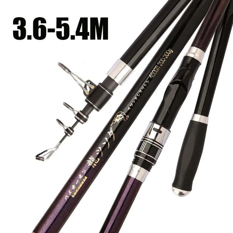 3-6m-4-5m-5-0m-5-4m-Telescopic-Fishing-Rod-Distance-Throwing-Spinning ...
