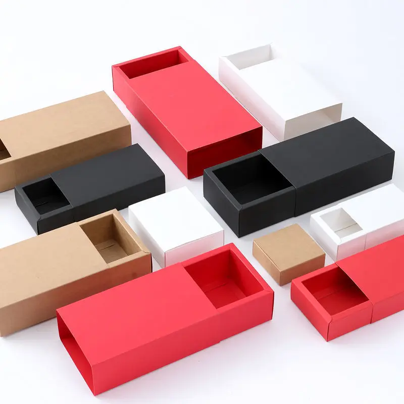 10pcs-Multi-Size-Kraft-Paper-Gift-Boxes-Package-Birthday-Party-Delicate ...