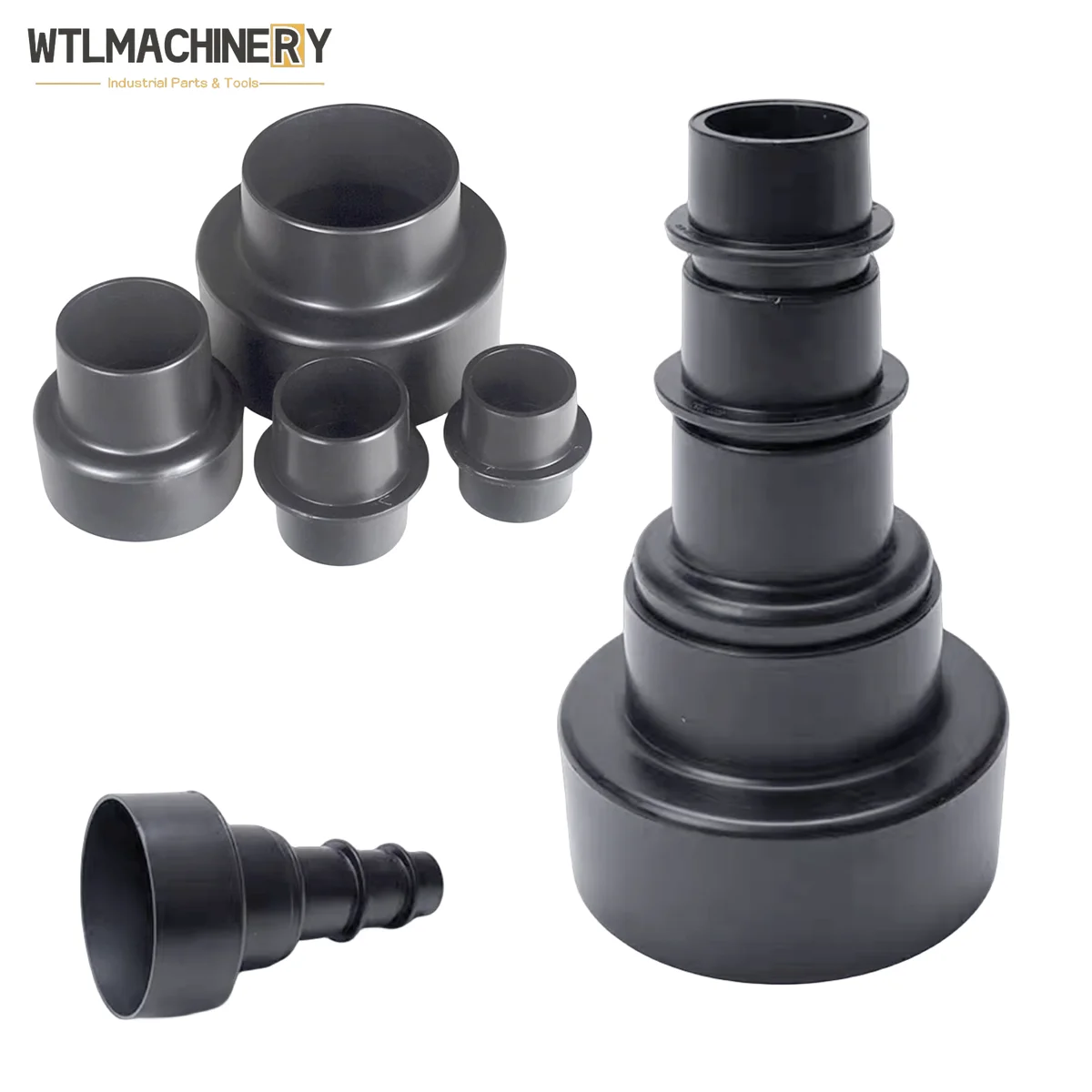 4Pcs-Set-Industrial-Dust-collector-Valve-Adapter-100mm-change-35mm-Hose ...