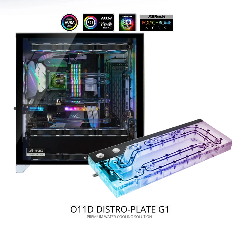 Lian Li Ek O11d Distro Plate G1, O11 D/o11d Xl Water Cooling Program ...