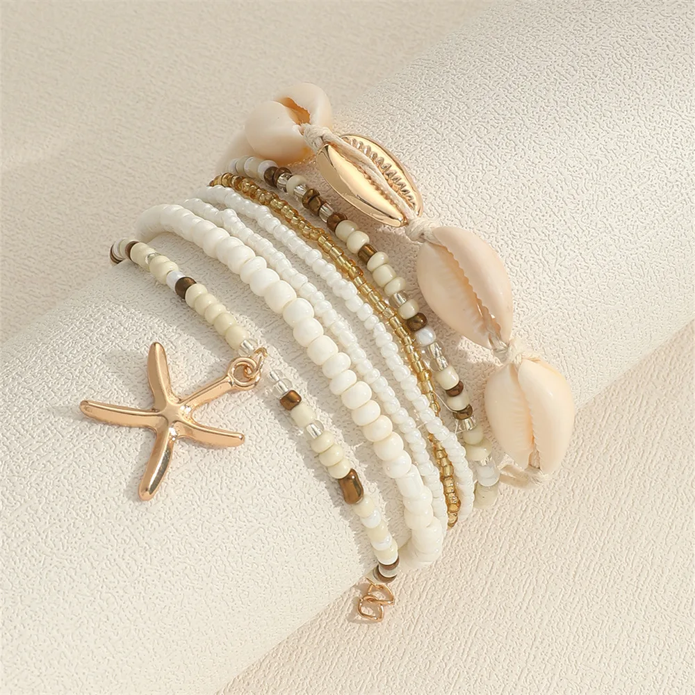 7-Pcs-Stackable-Starfish-Pendant-Bracelet-Set-with-Mini-Seed-Beads ...