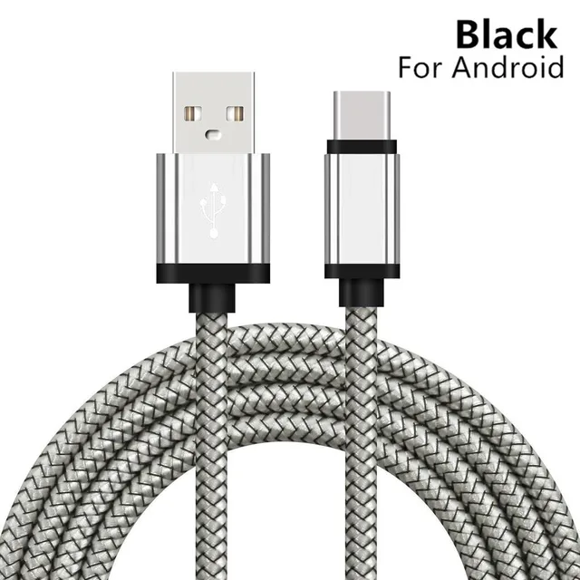 1/2/3 Meter Type C USB Phone Cable Android Charger Cable Kabel Charging ...