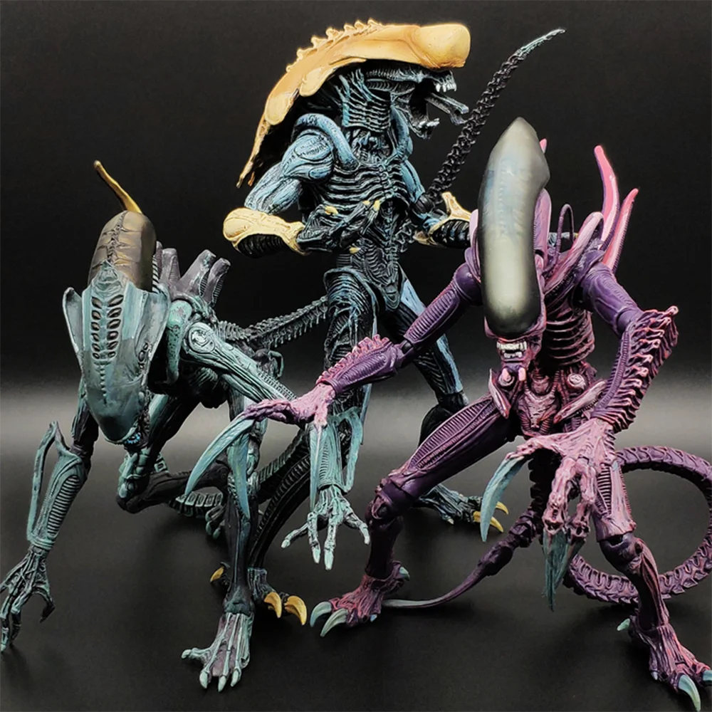Neca-figura-de-acci-n-de-Alien-Reina-perro-Alien-xenomorfo-m-vil-Vs ...