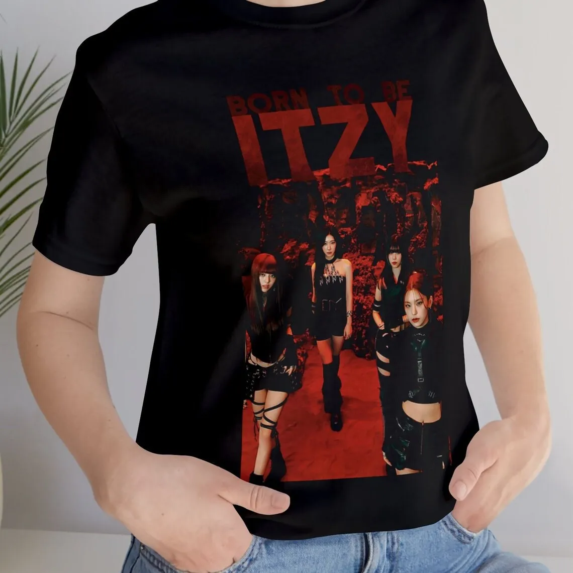Camiseta-Itzy-Born-to-be-2nd-world-tour-Itzy-Midzy-Kpop-Merch-Itzy ...