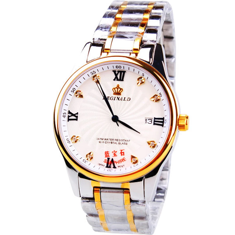 Crown Sapphire Crysta Hight Grade Man Luxury Watches Brand Male Quartz ...