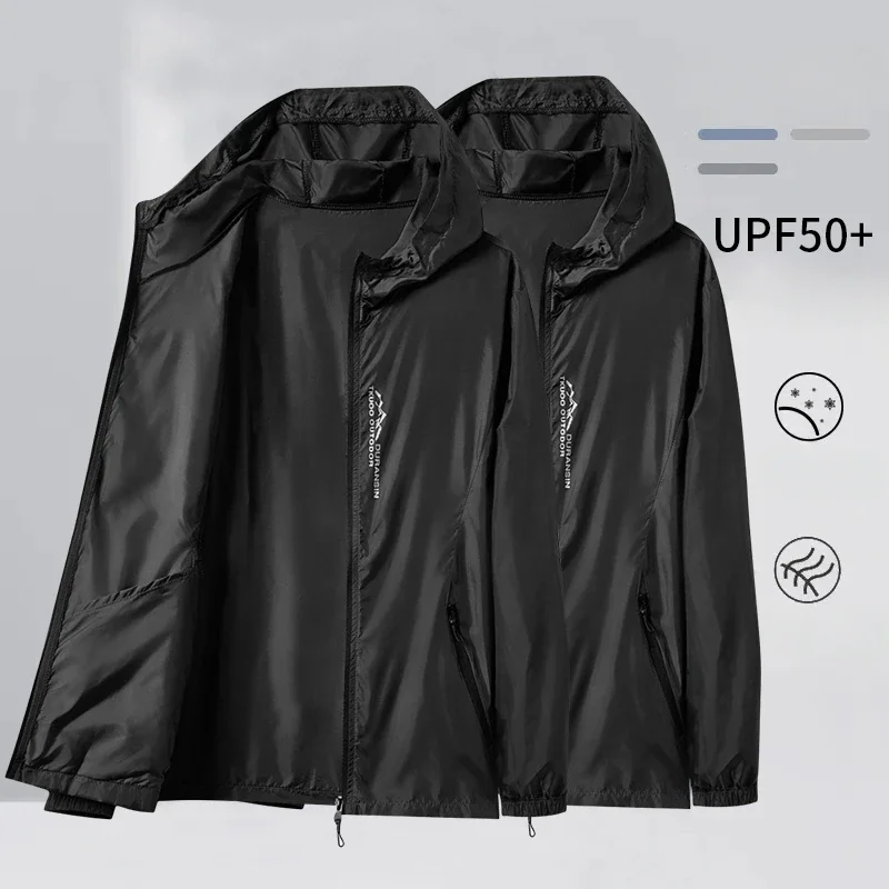 Hiking Skin Jacket Outerwear Coat Camping Rain Jackets Waterproof Sun ...