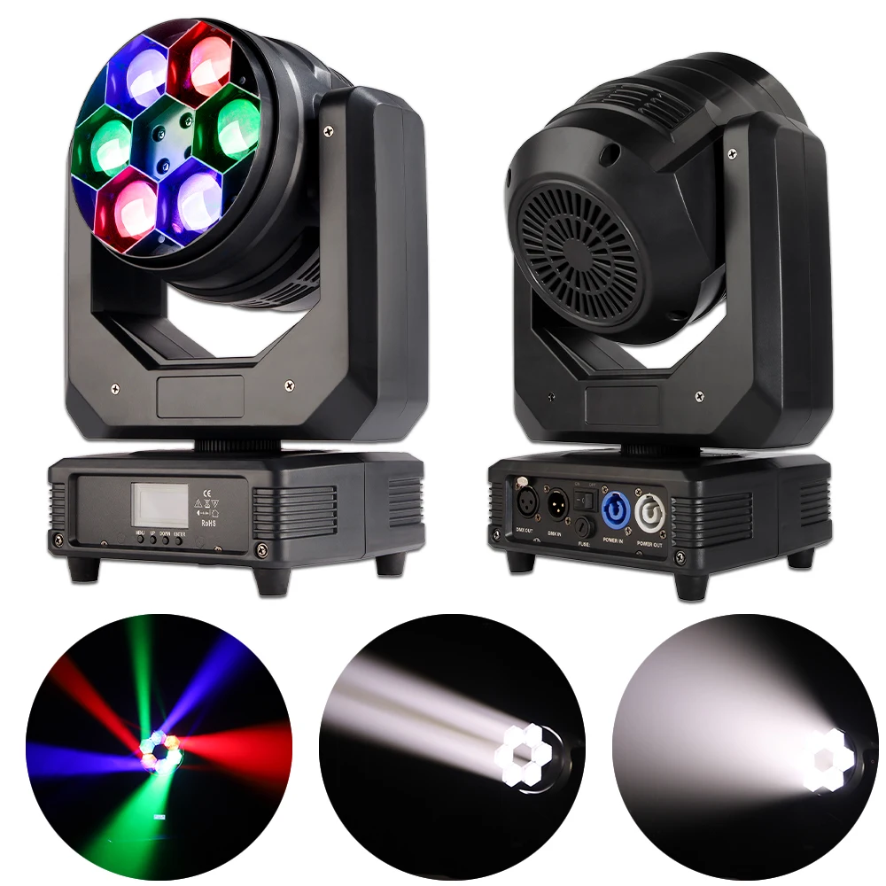 LED-6x40W-Bee-Eye-Moving-Head-Light-4IN1-RGBW-Professional-For-Effect ...