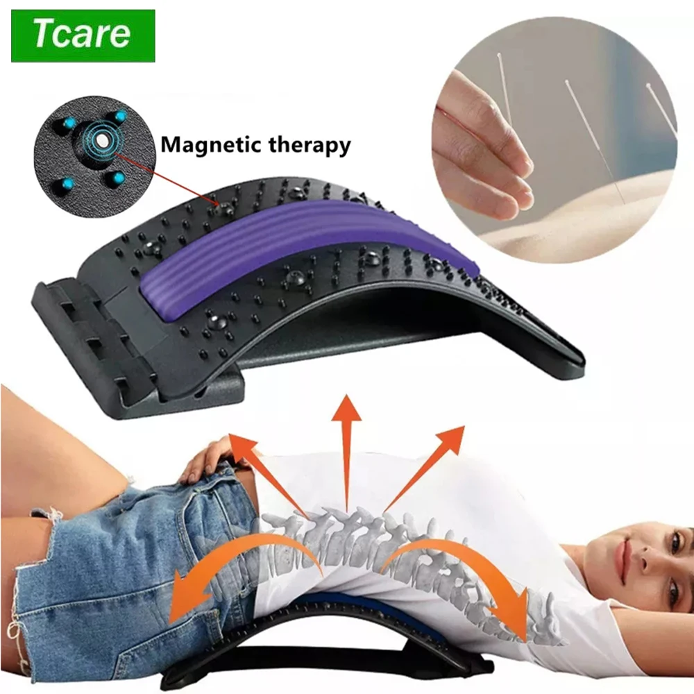 Magnetic Back Massage Muscle Relax Stretcher Posture Therapy Corrector ...