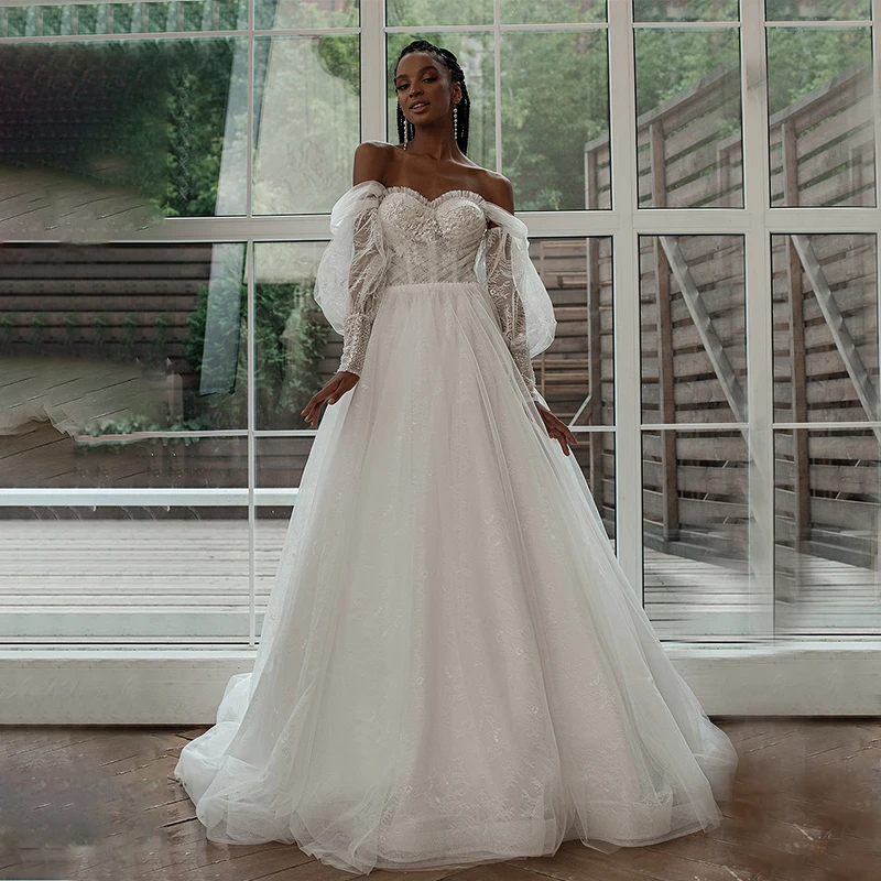 Wedding Dresses Sweetheart Neckline A Line