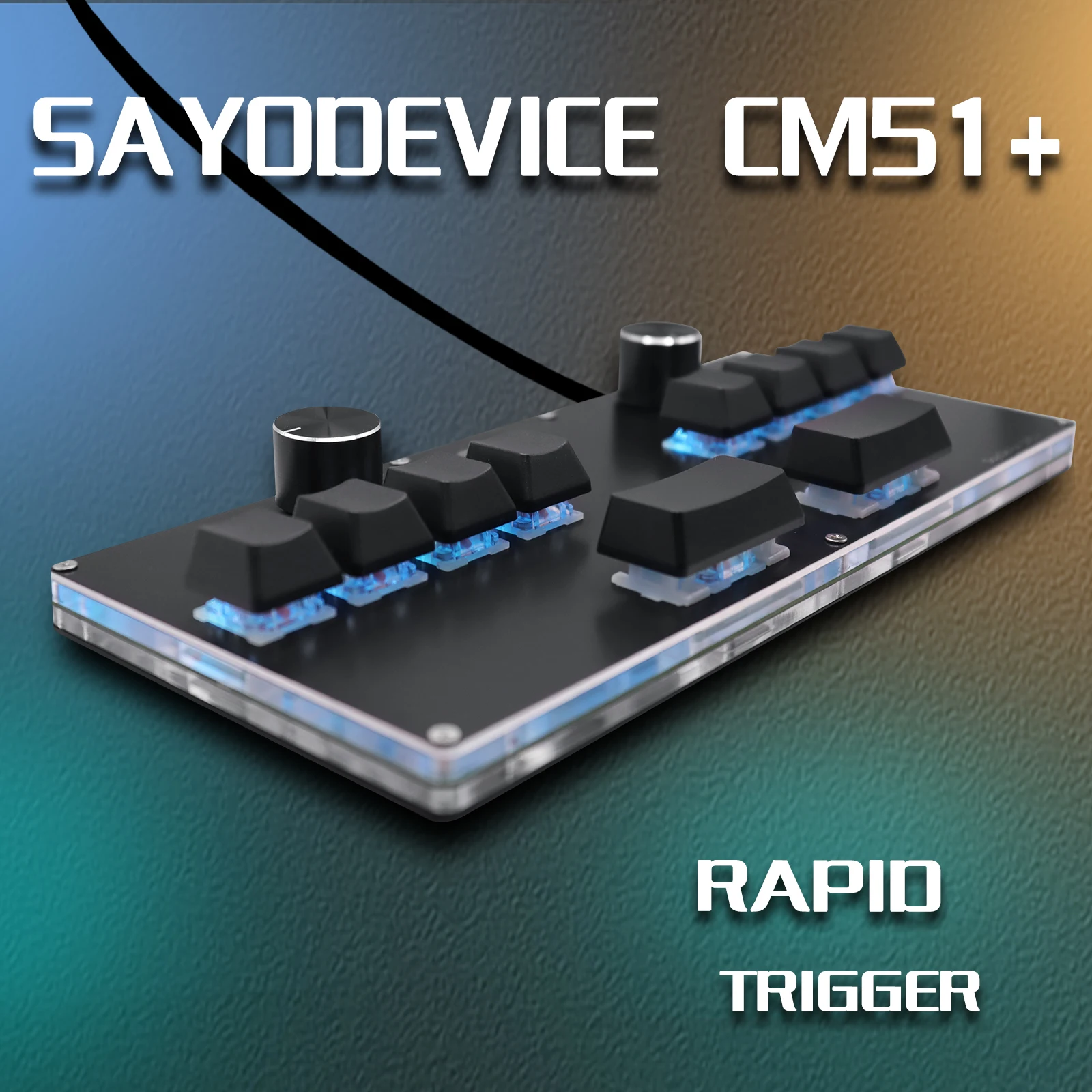 CM51-SayoDevice-OSU-DJ-MAX-OUTEMU-Gateron-Switches-Rapid-Trigger ...