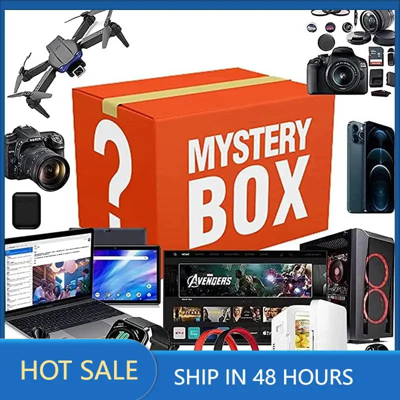 Mystery Box Electronic Best Gift Random Electronic Product Mistery Box ...