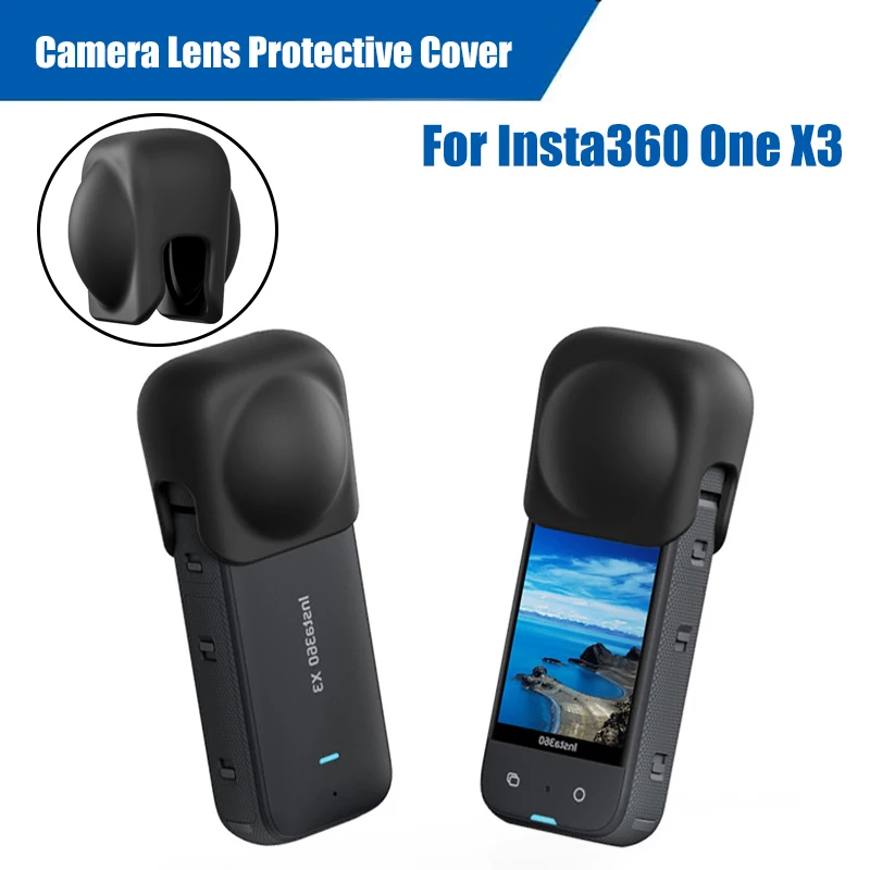Lens-Cap-for-Insta360-x3-Silicone-Case-Lenses-Protector-Cover-Anti ...