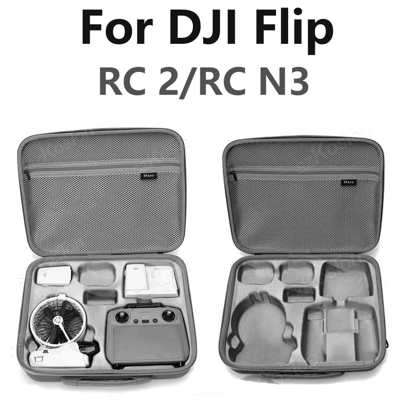 For DJI Flip Drone Accessories Carrying Case Remote Control Protective ...