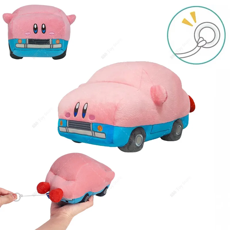 2023-Game-Star-Kirby-Car-Plush-Doll-Toy-Cartoon-Anime-Figure-Kirby-With ...