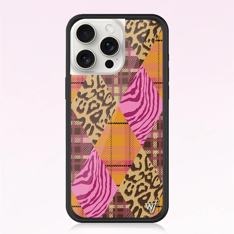 Hot-Luxury-Wildflower-Irregular-Checkered-Leopard-Print-Anti-Fall-Phone ...