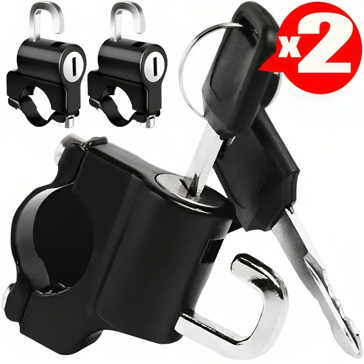 1/2set Neutral Helmet Lock Electric Vehicle Fixed Anti-theft Safety ...