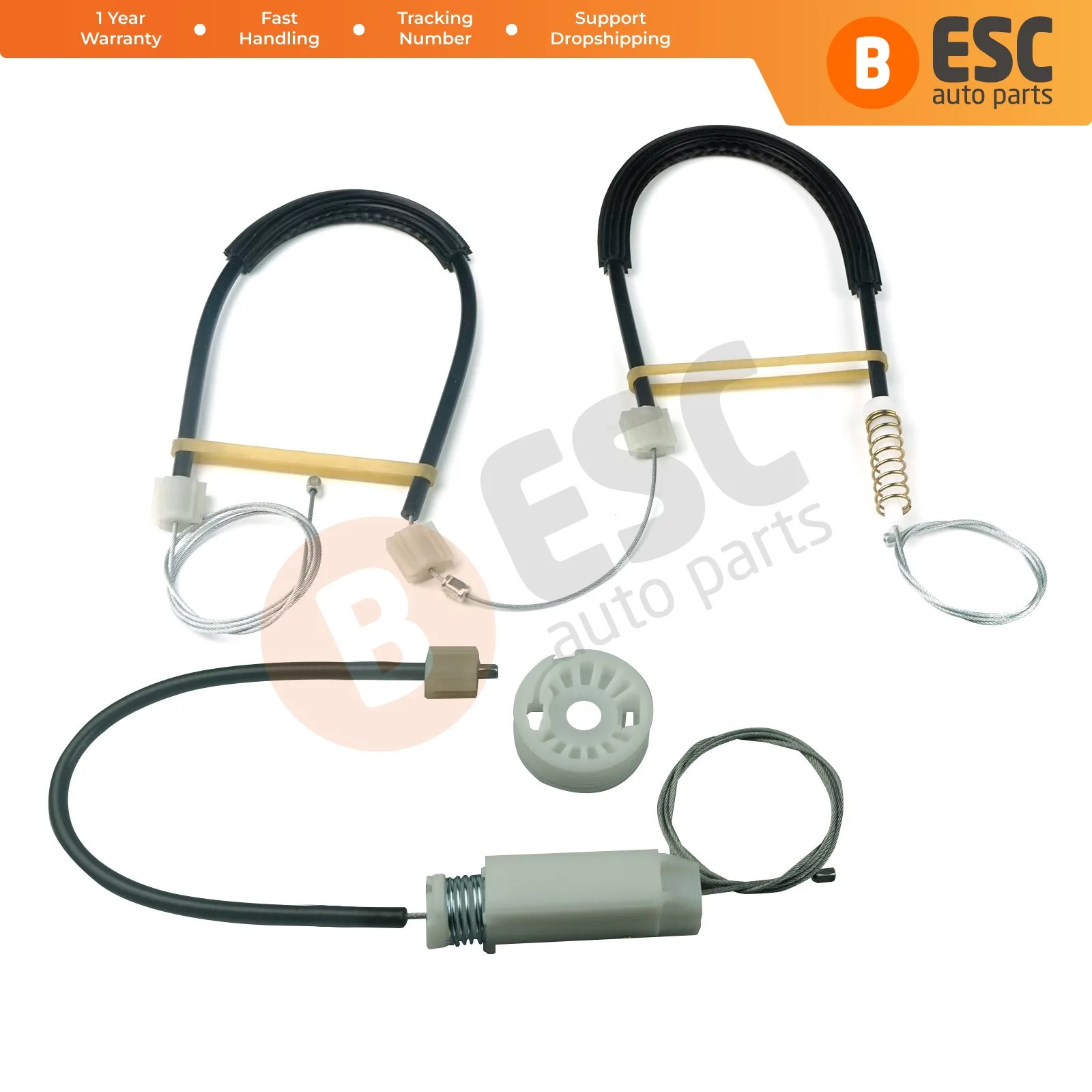 ESC-Auto-Parts-EWR960-Window-Regulator-Repair-Kit-Front-Right-Door ...