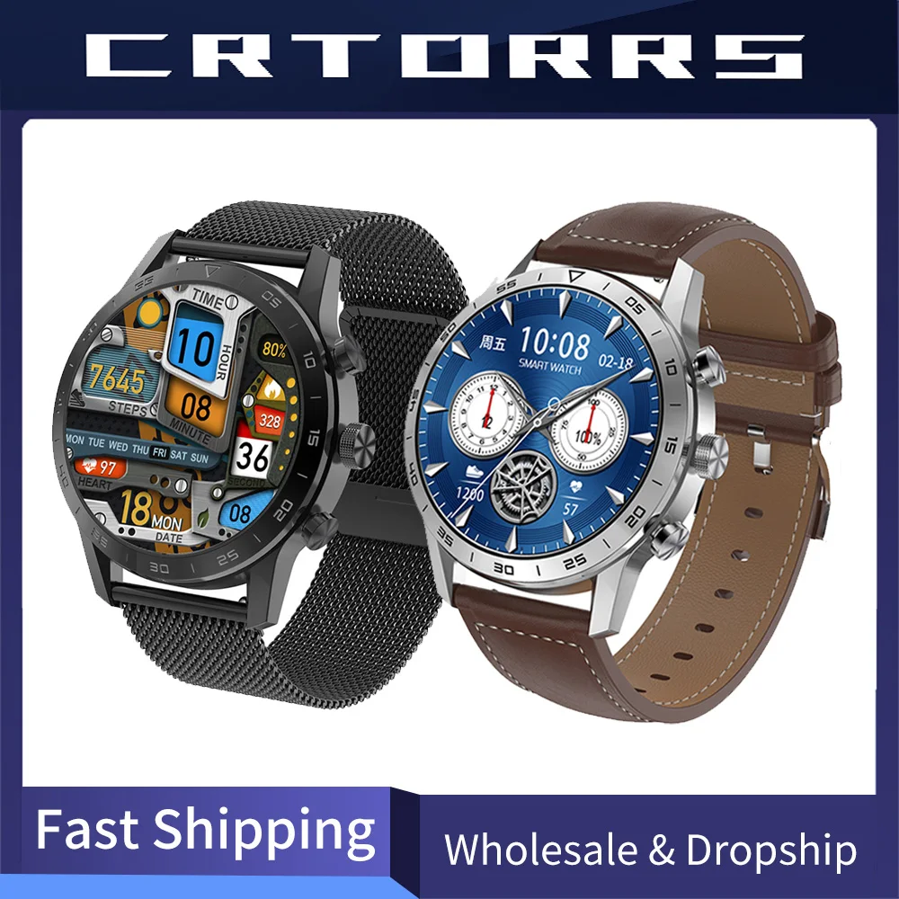 Luxury-Men-Smart-Watch-Fitness-Tracker-IP68-Waterproof-Sport-Watches ...